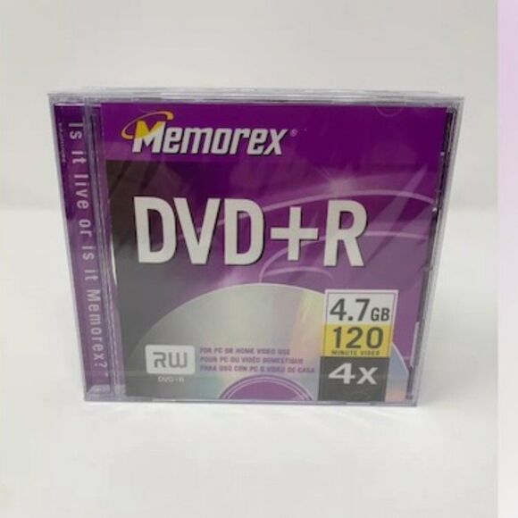 Media | 6 Pack Dvdr Memorex Dvdr Blank Recordable 6 Pack | Poshmark